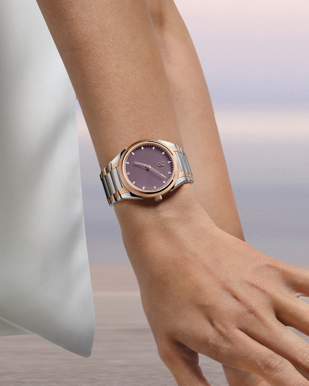 PARMIGIANI FLEURIER TONDA PF AUTOMATIC 36MM 精鋼玫瑰金深紅寶石 | 高時錶行